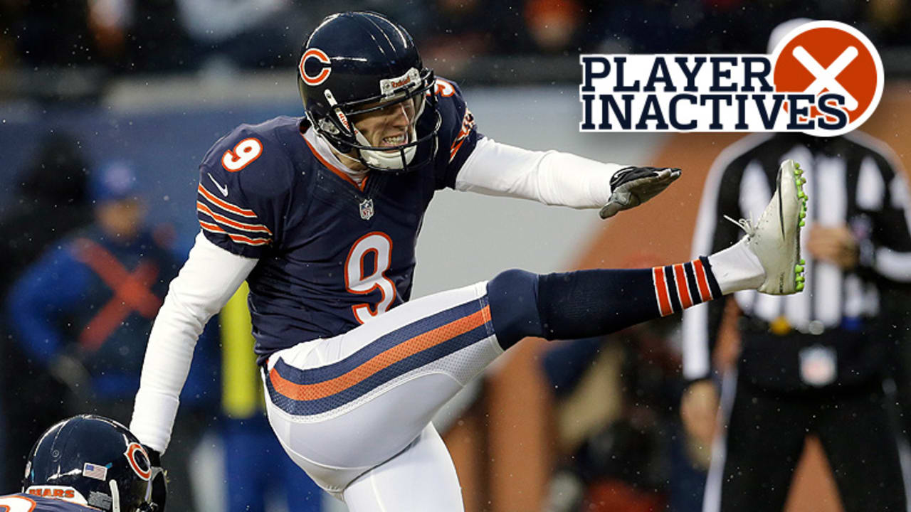 Player Inactives: Bears-Saints