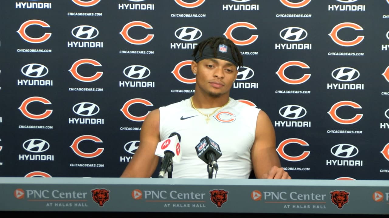 Justin Fields: 'We're progressing every day' | Press Conference