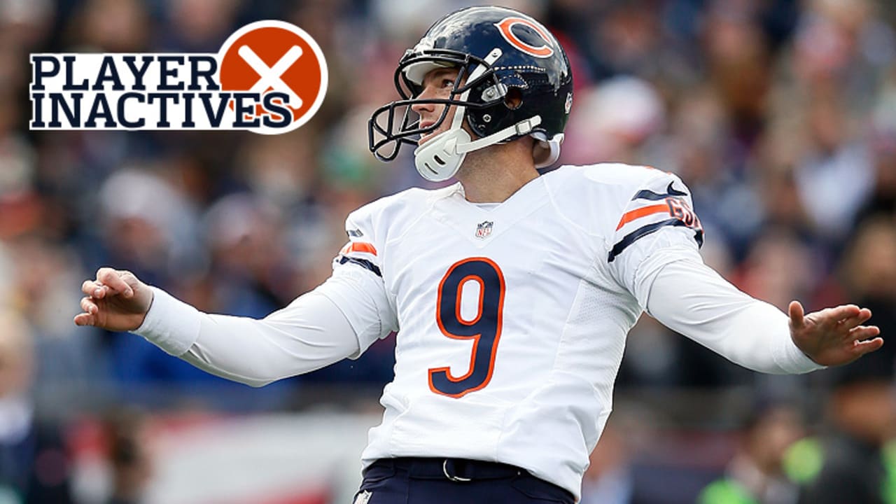 Player Inactives: Bears-Vikings