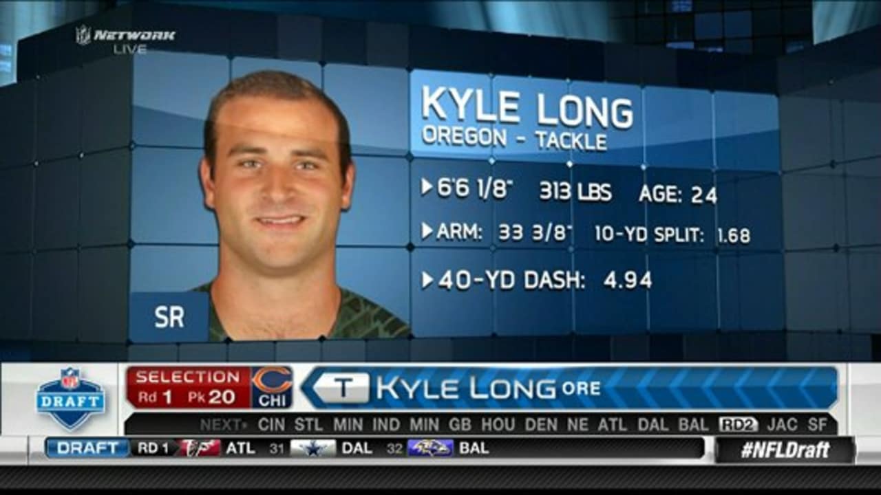 Chicago Bears draft OL Kyle Long