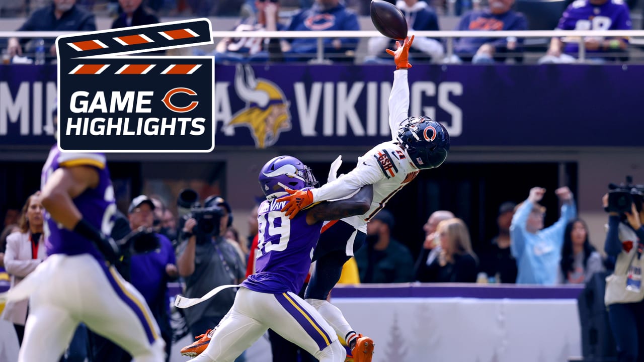 Highlights: Bears at Vikings | 2022 Week 5