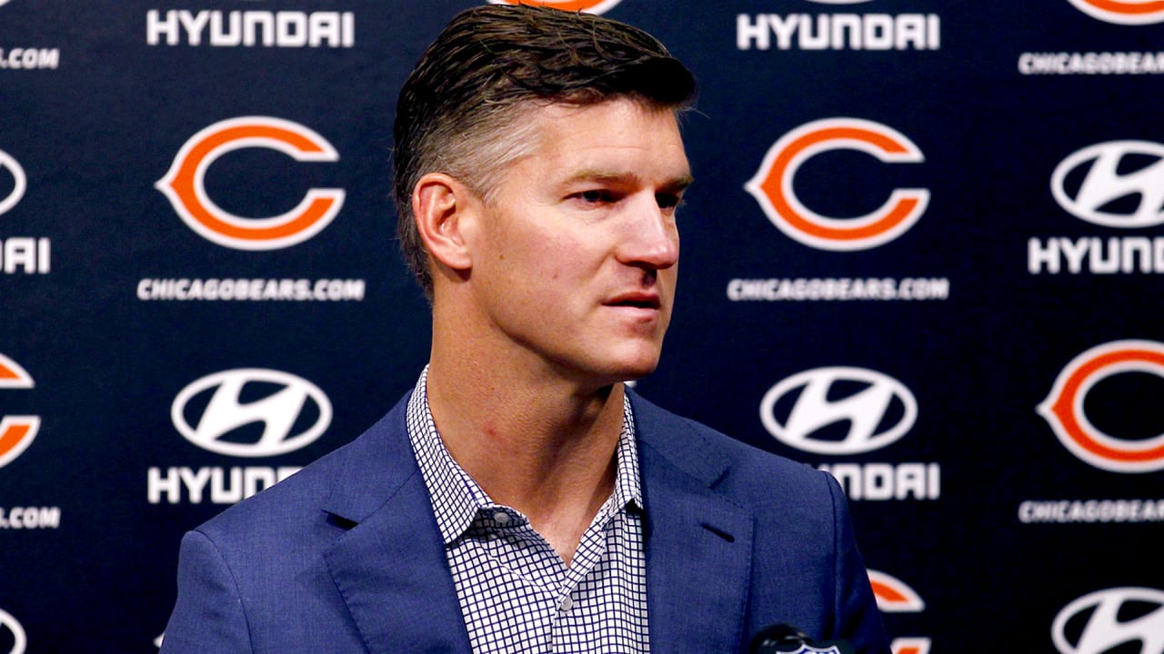 Ryan Pace discusses state of Bears before Week 17 game vs. Giants