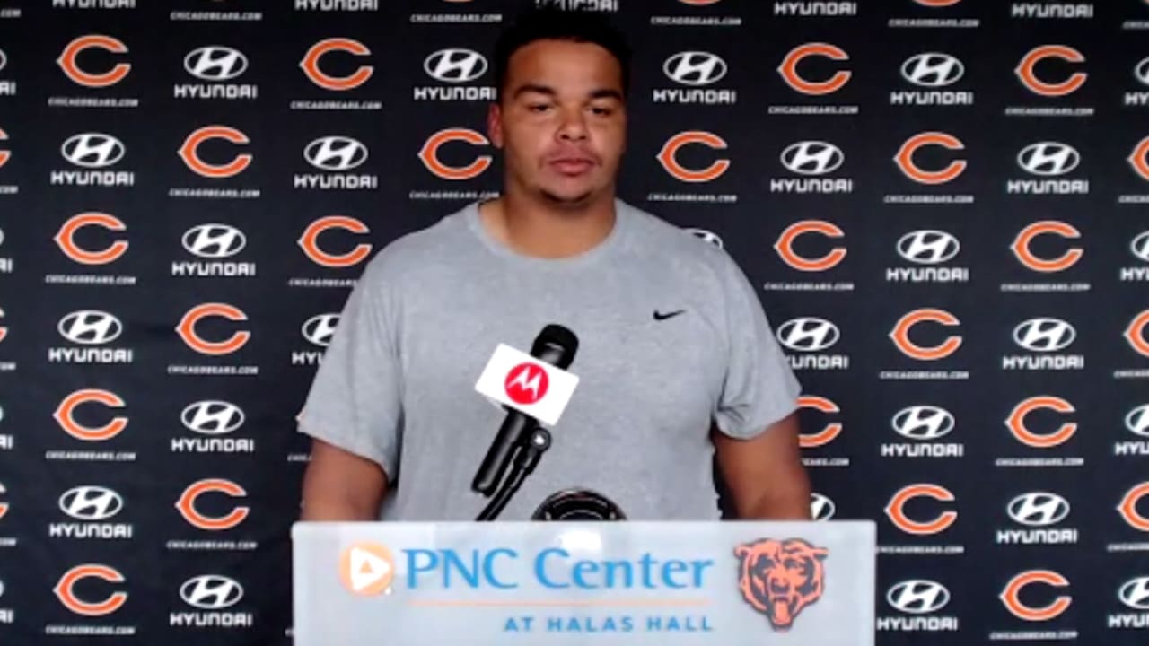 Sam Mustipher press conference 10.28 | Chicago Bears