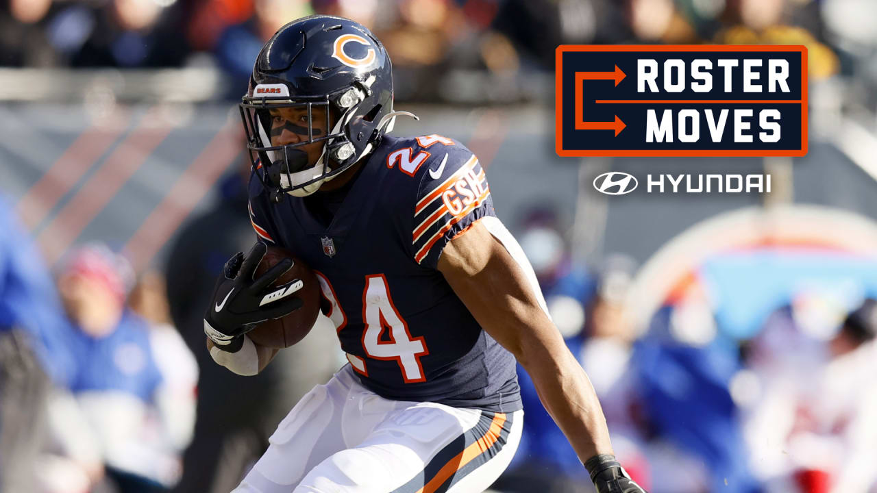 Roster Move: Chicago Bears place RB Khalil Herbert on injured reserve