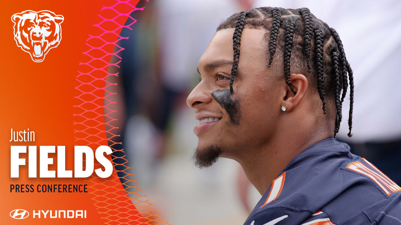 Justin Fields on DJ Moore connection, benefits of quick passing game | Press Conference