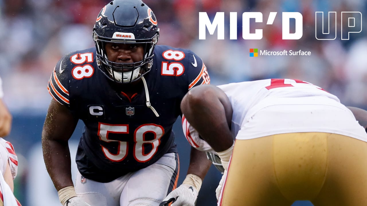 Roquan Smith mic'd up vs. 49ers | 'This is my type of party'