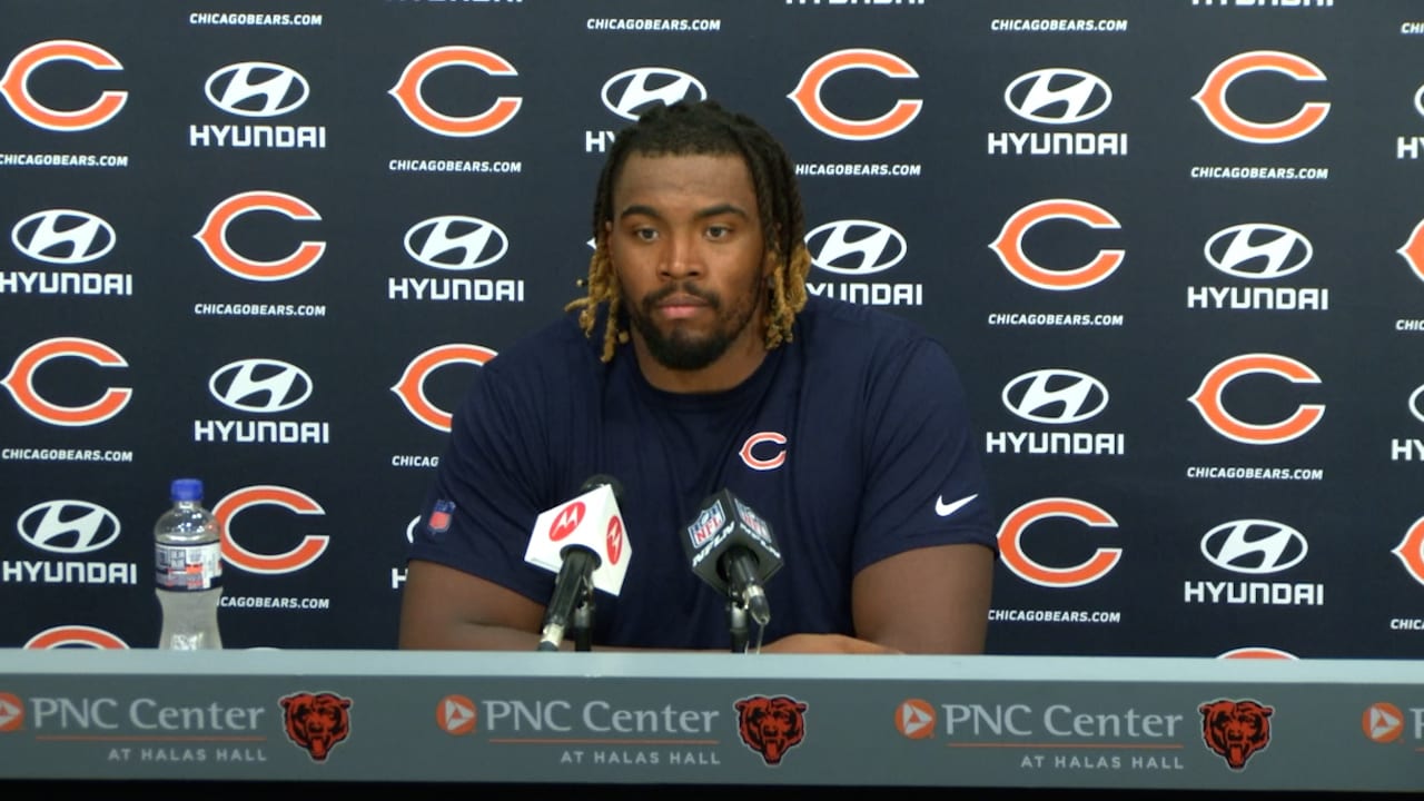 Braxton Jones on what he can bring to offensive line | Press Conference