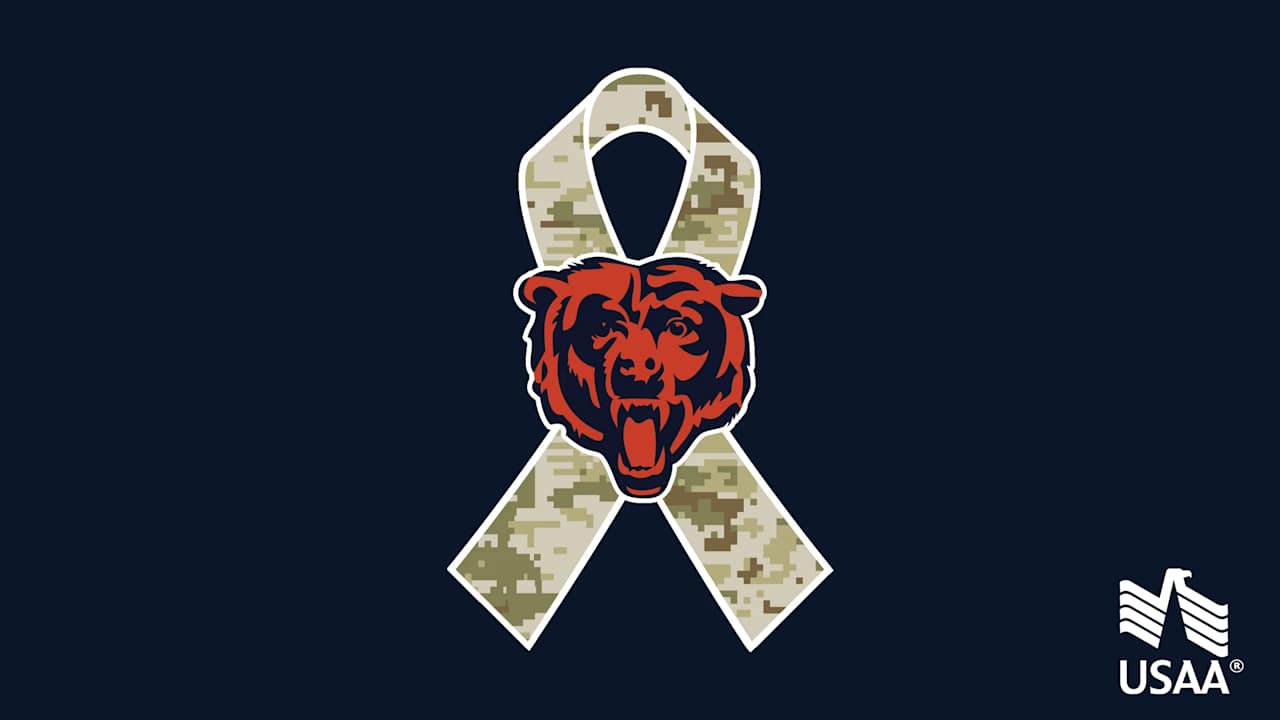 Bears celebrating Salute to Service throughout November