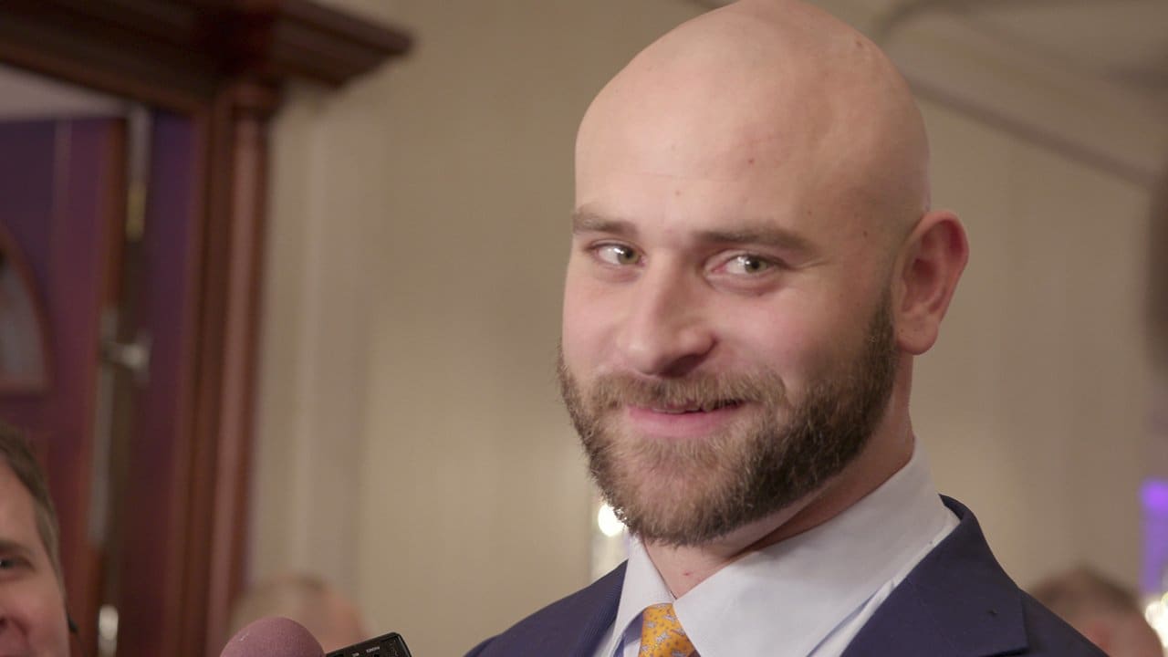 Long on winning the Ed Block Courage Award