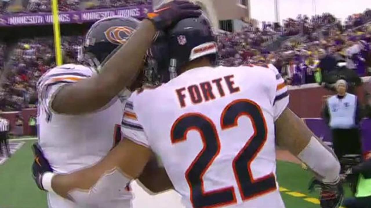 Forte with a 4-yard touchdown