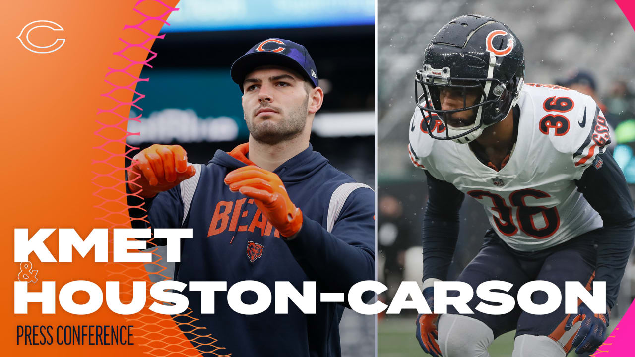 Kmet, Houston-Carson on remaining confident through adversity | Press ...