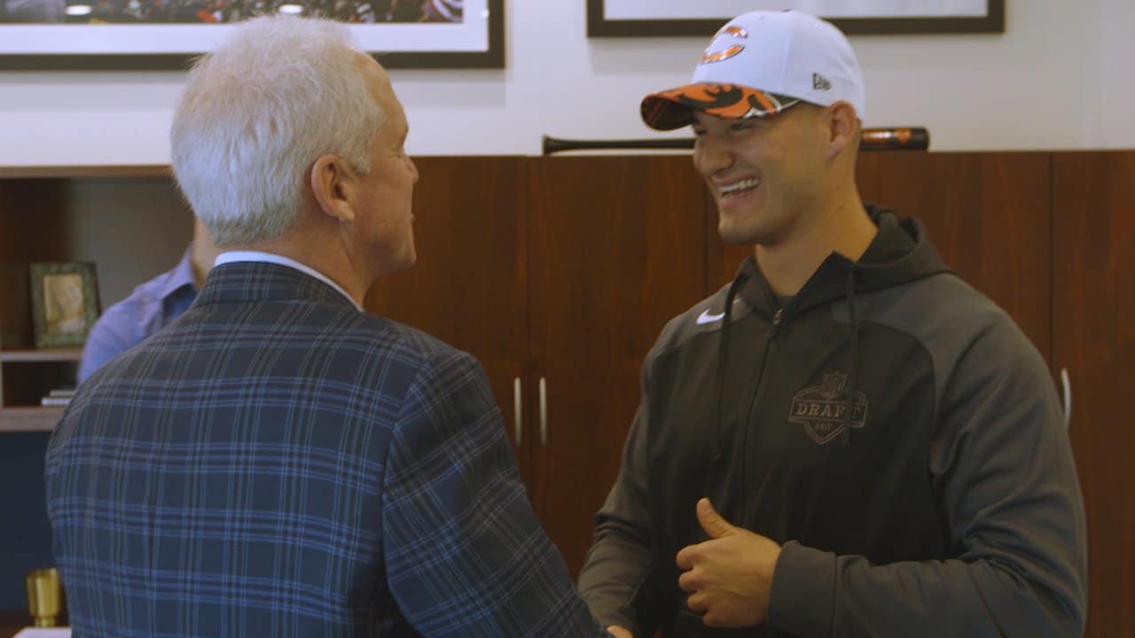 Behind the scenes of Trubisky's draft experience