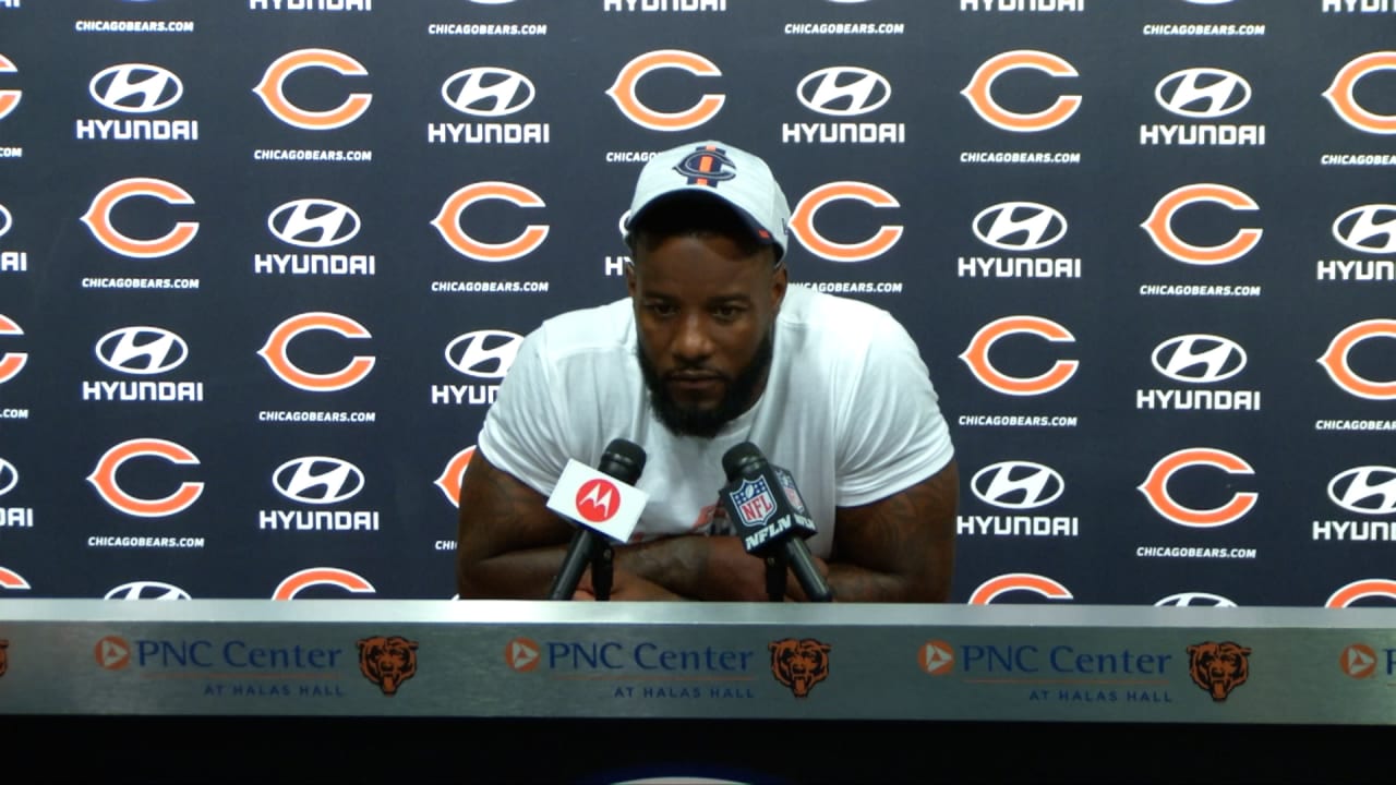 Tashaun Gipson Sr. press conference 9.14 | Chicago Bears