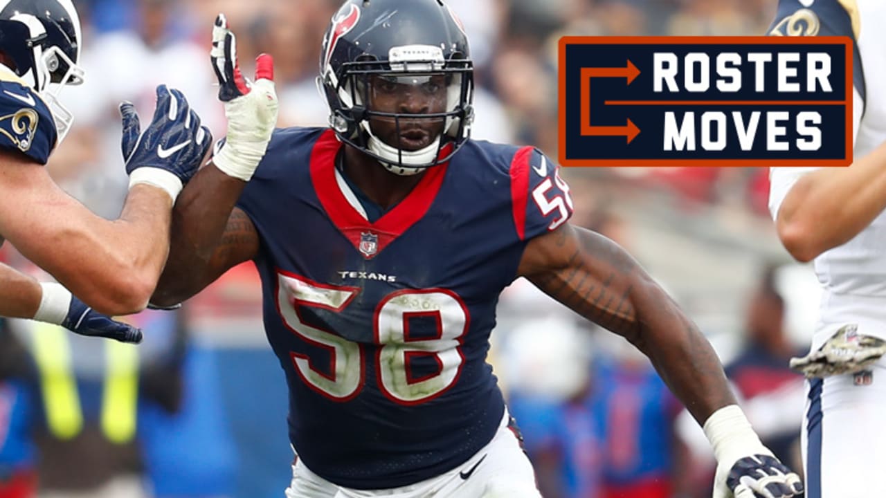 Veteran linebacker Lamarr Houston rejoins Bears