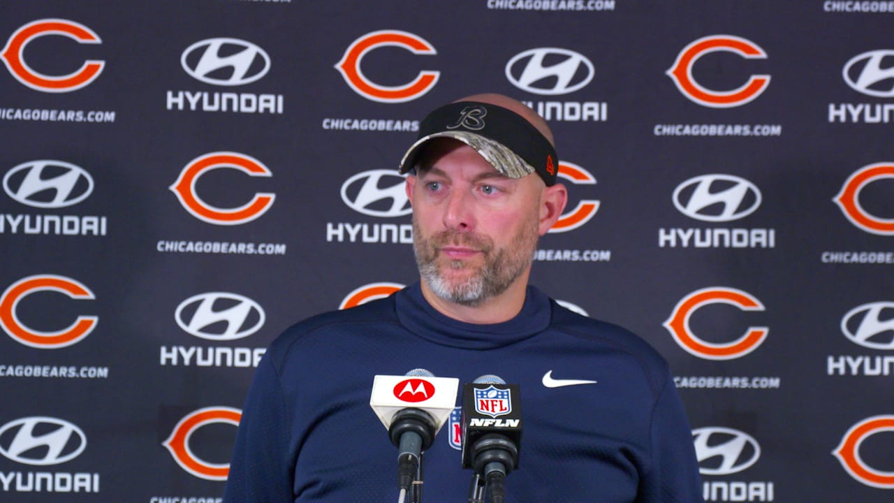 Matt Nagy Press Conference 11.21 | Chicago Bears