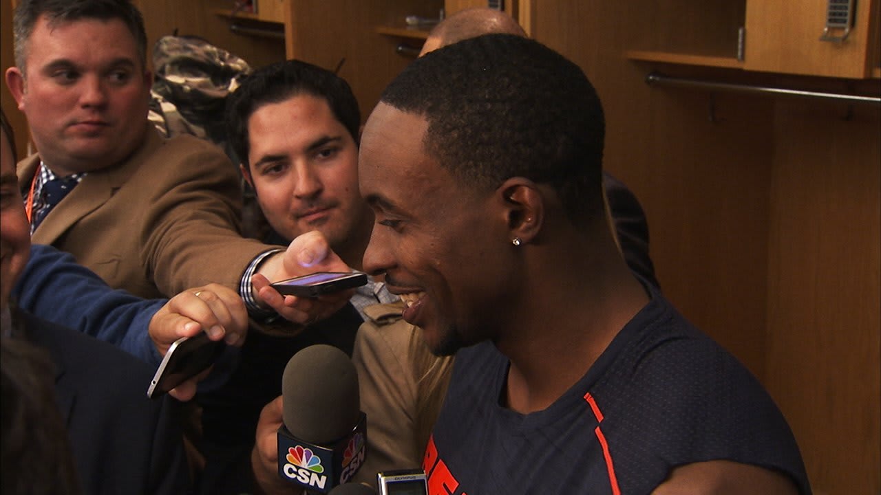 Jeffery talks victory over Vikings