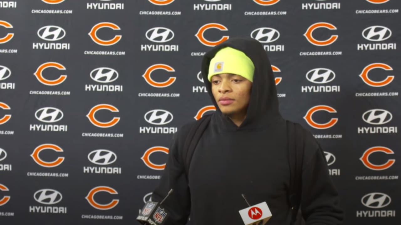 Justin Fields on 298-yard game vs. Packers | Press Conference