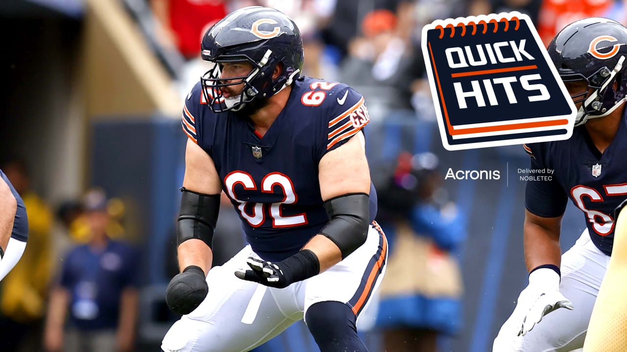 Lucas Patrick returning as Bears' captain, Velus Jones Jr. injury ...