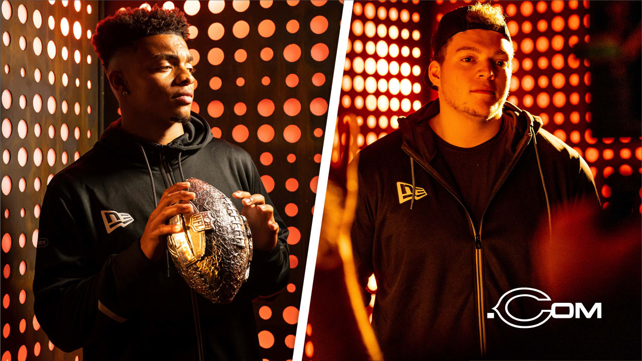 2021 Draft portraits: Justin Fields & Teven Jenkins