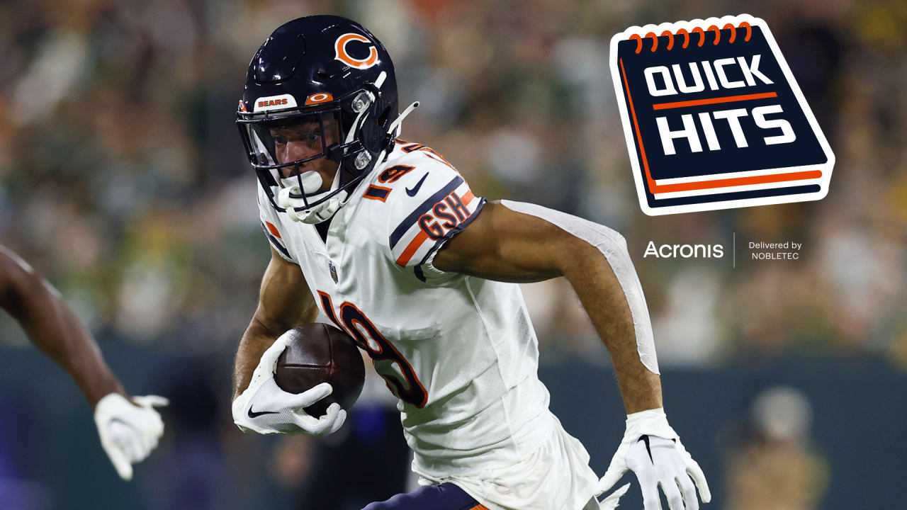 St. Brown excited to re-sign with Bears | Quick Hits