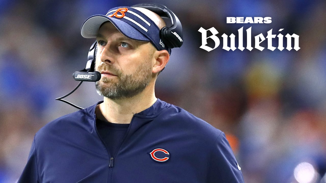 NEWS: Chicago Bears head coach Matt Nagy tests positive for COVID-19
