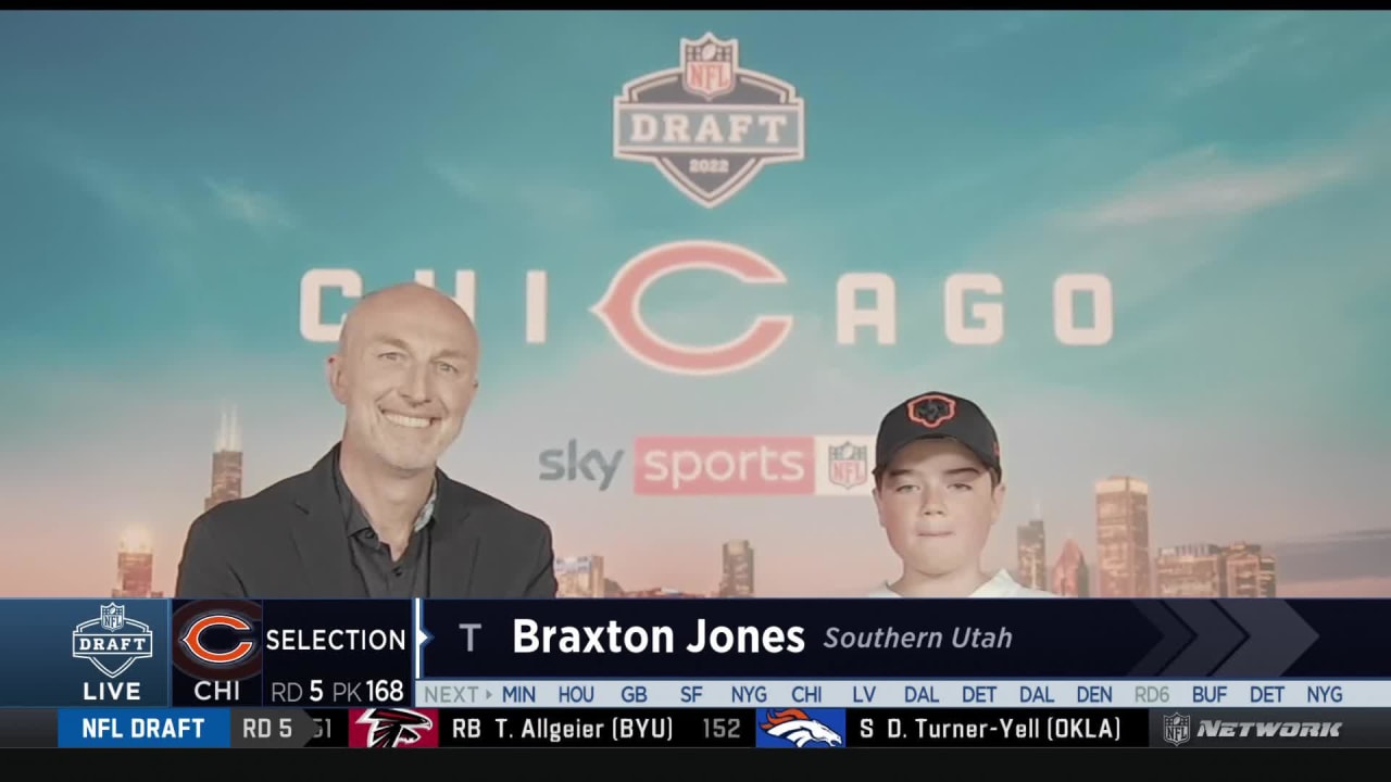 Pick announcement: Bears select Braxton Jones Pick announcement: Bears select Braxton Jones