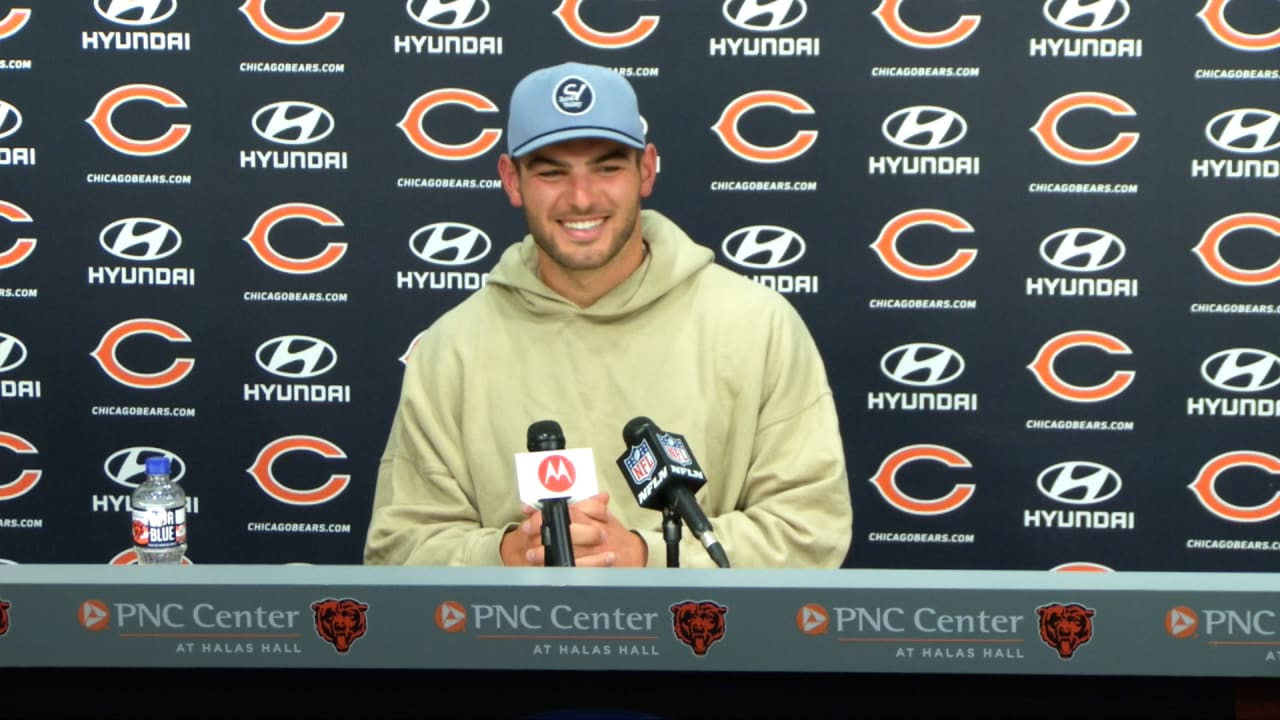 Cole Kmet: 'Guys are coming to prove themselves' | Press Conference