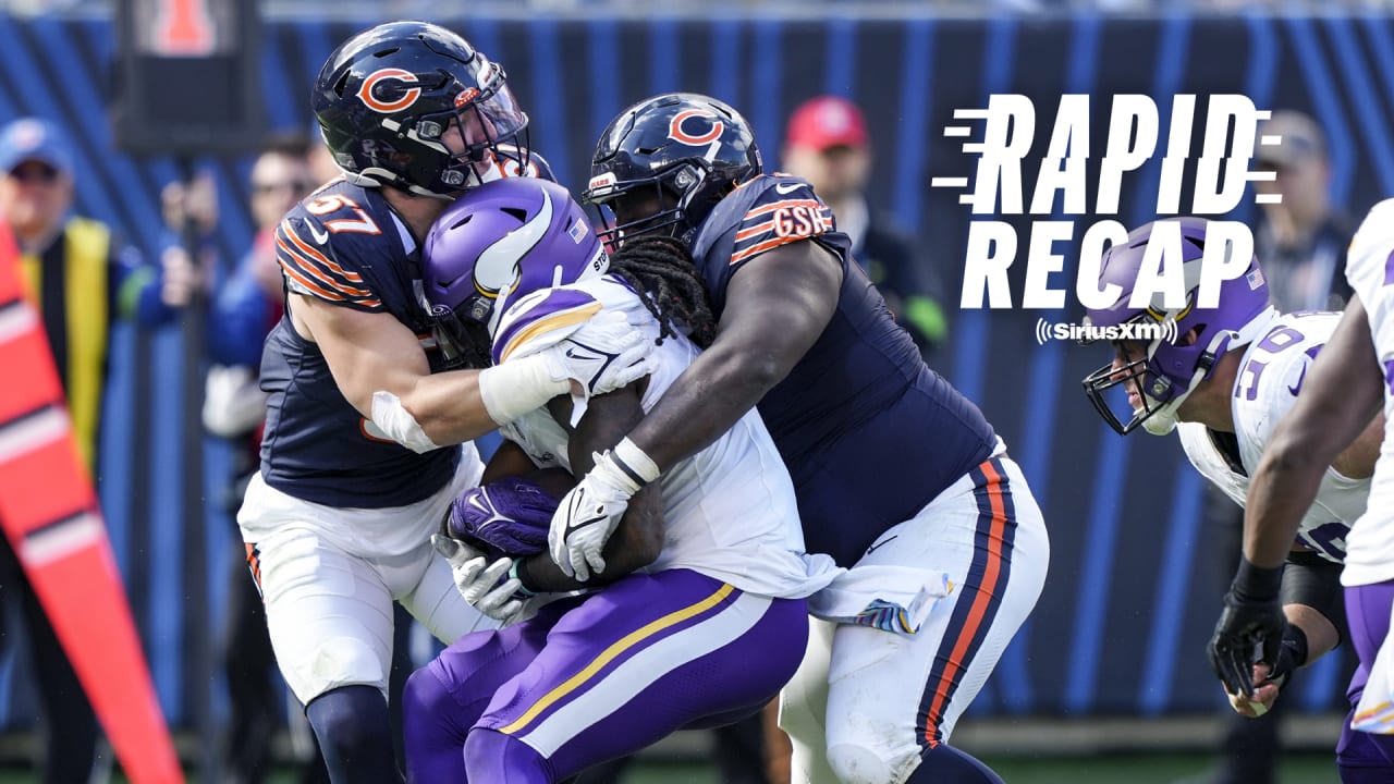 Rapid Recap: Bears fall to Vikings at Soldier Field