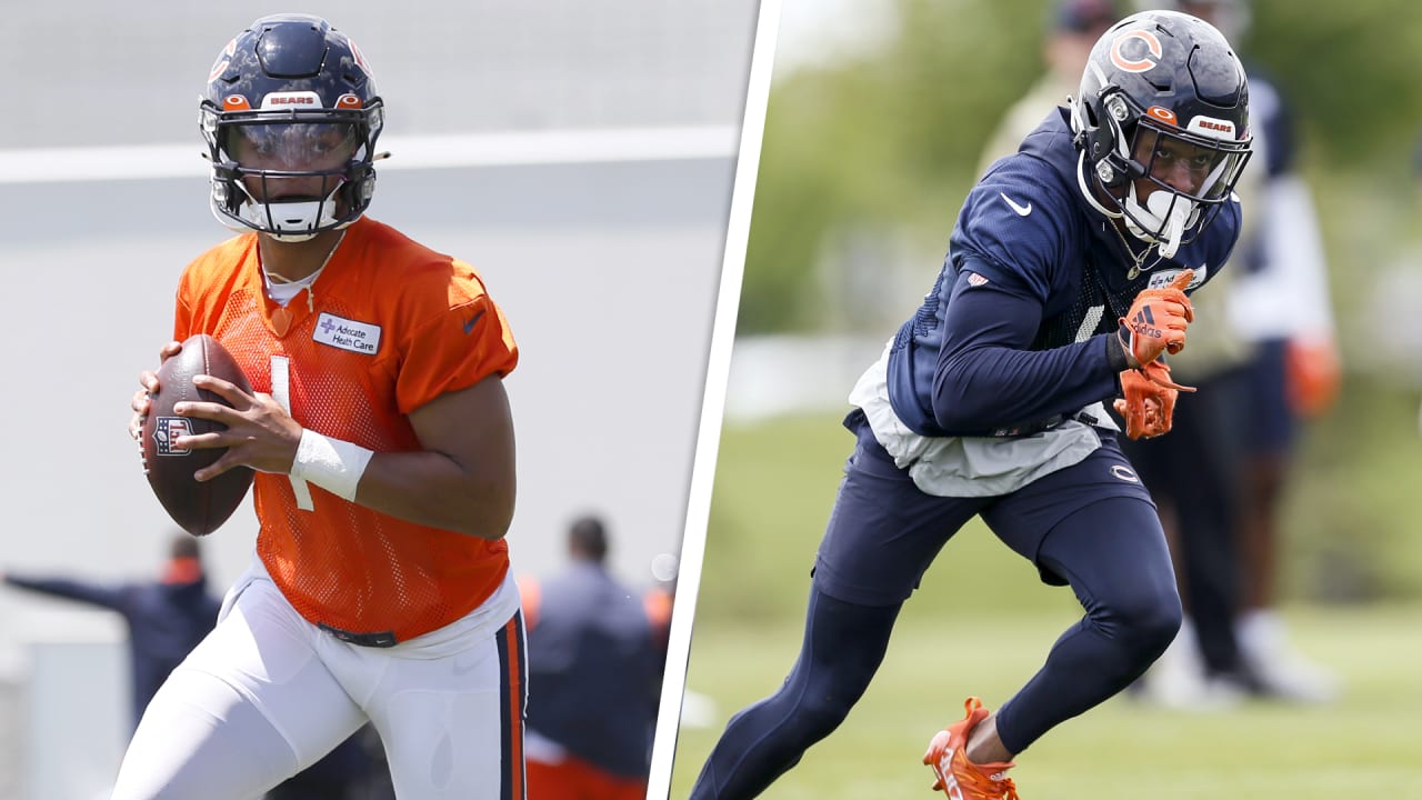 How Justin Fields & Darnell Mooney have continued to bond for Chicago Bears