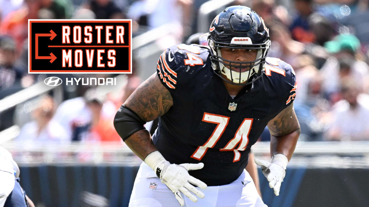 Roster Moves: Bears flex tackle Aviante Collins to active roster