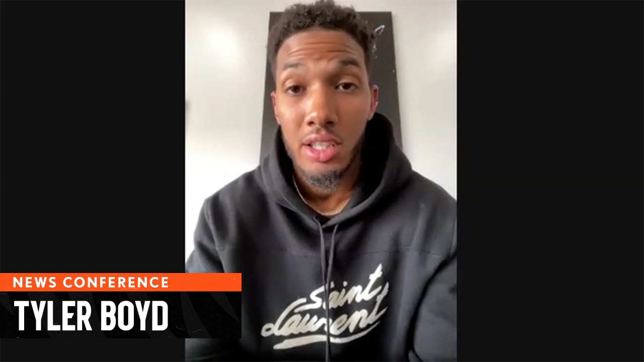 Tyler Boyd News Conference | October 25, 2021