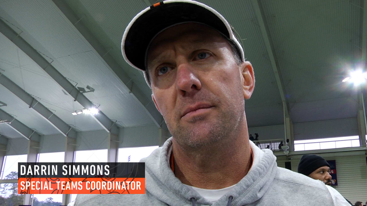 Darrin Simmons: "There's a lot of guys that have really stood out to me"