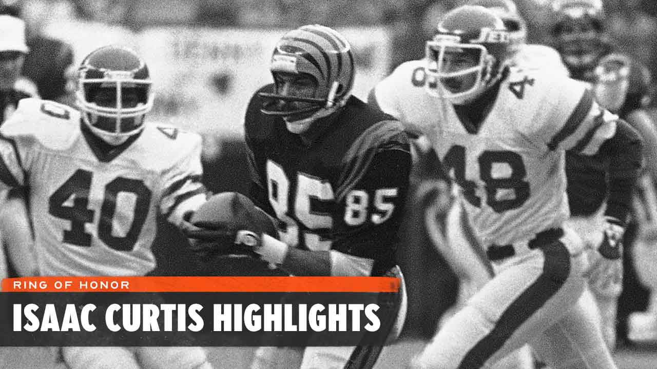 Isaac Curtis Highlight Reel | Bengals Ring of Honor 2022