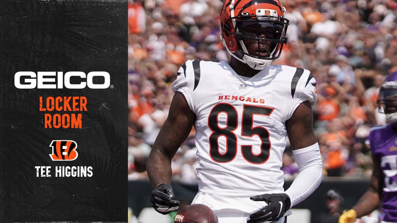 GEICO Locker Room: Tee Higgins on his stretch of big games