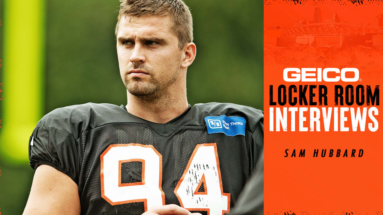 GEICO Locker Room: Sam Hubbard | Great Going To Work With These Guys