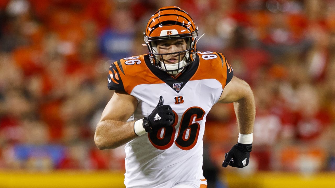 The Bengals signed TE Mason Schreck off the practice squad and waived ...