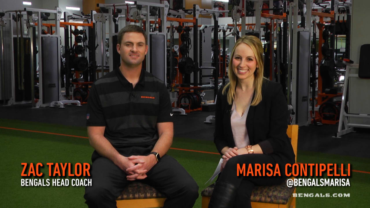 1-on-1: Bengals New Head Coach Zac Taylor