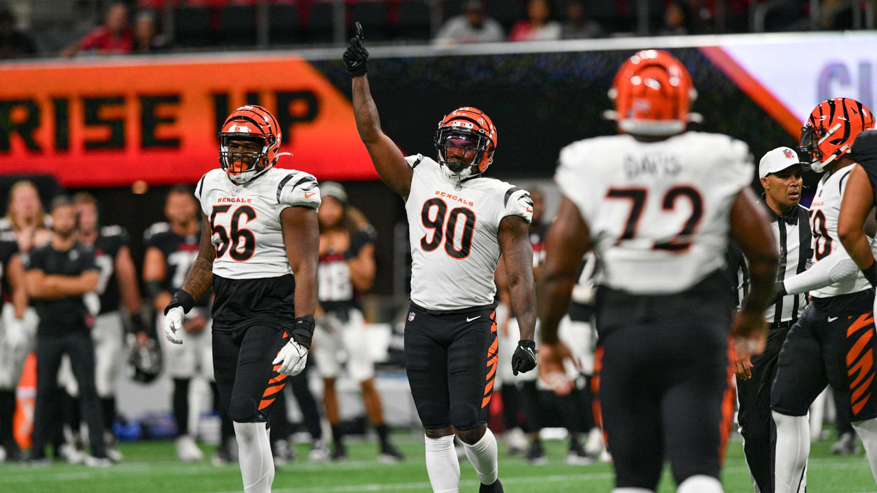 Owen Carney twirls Logan Woodside to the ground for third-down sack