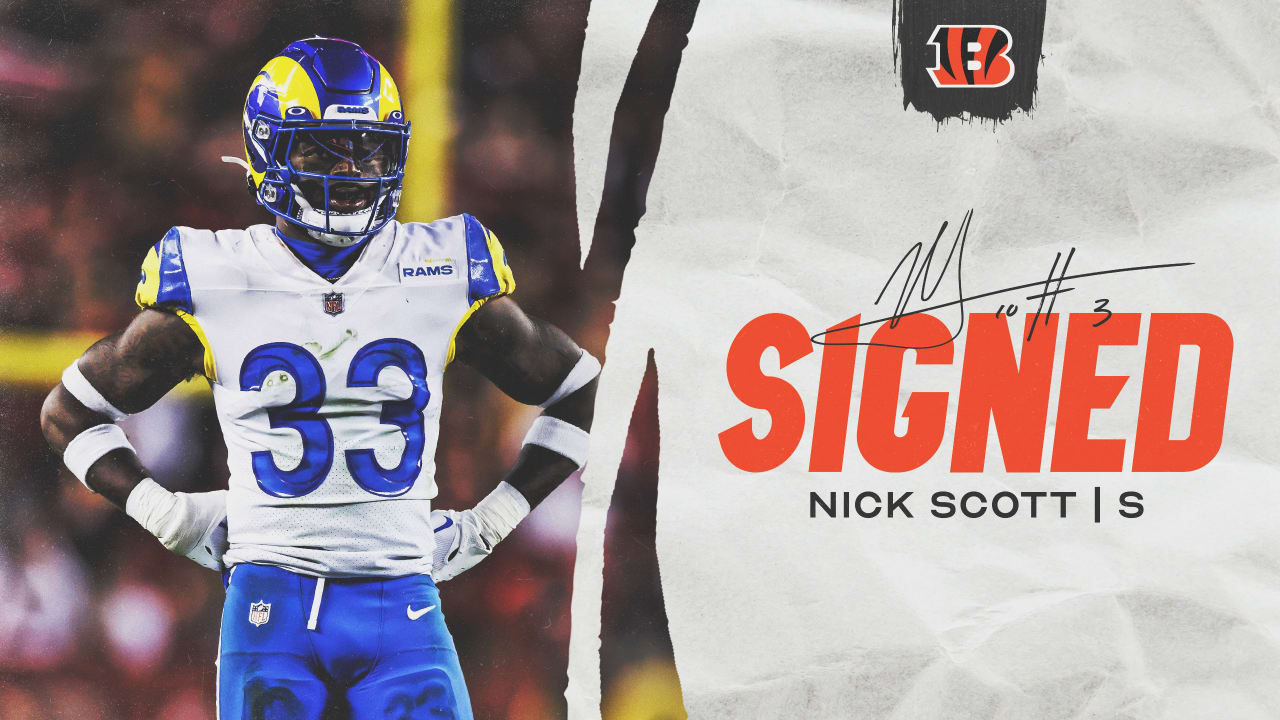 Bengals Sign Nick Scott