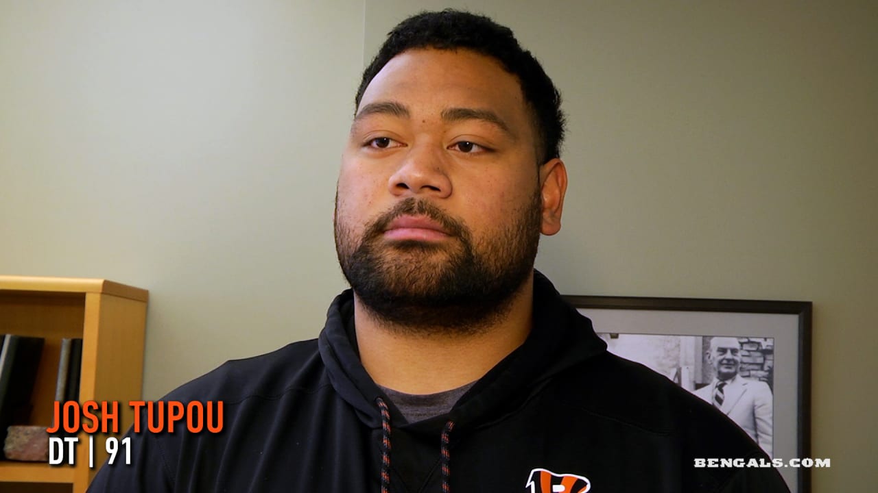 DT Josh Tupou on re-signing with the Bengals