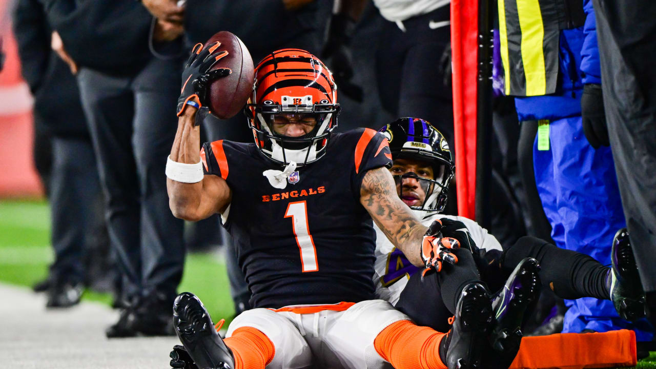 Jamarr Chase 19 Yard Catch Wild Card Bengals Highlights Vs Baltimore Ravens