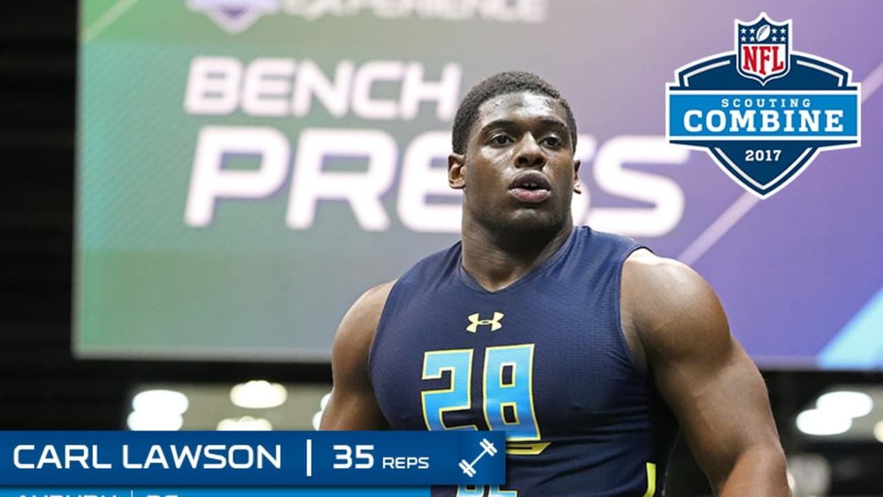 NFL Combine '17: Top Bench Press Performers