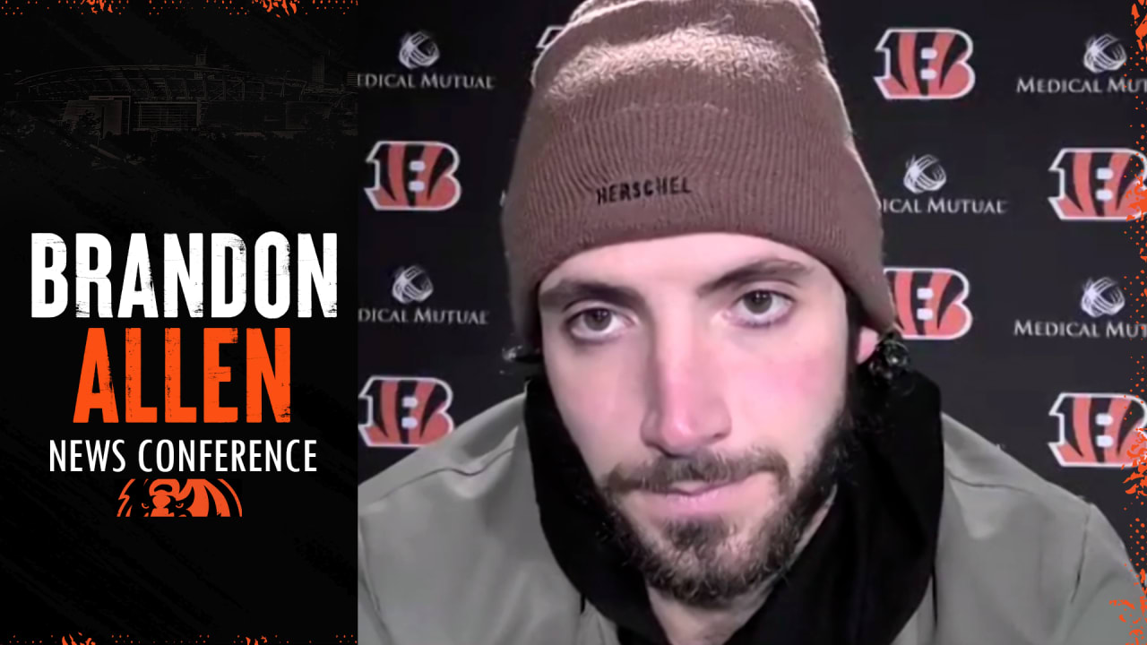 Brandon Allen: "I'll definitely learn from this game and get better"