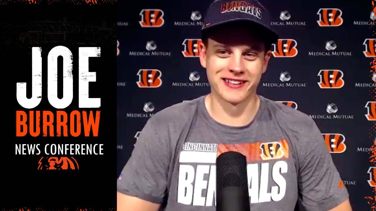 Joe Burrow News Conference: "I expect to play well and I expect to win ...