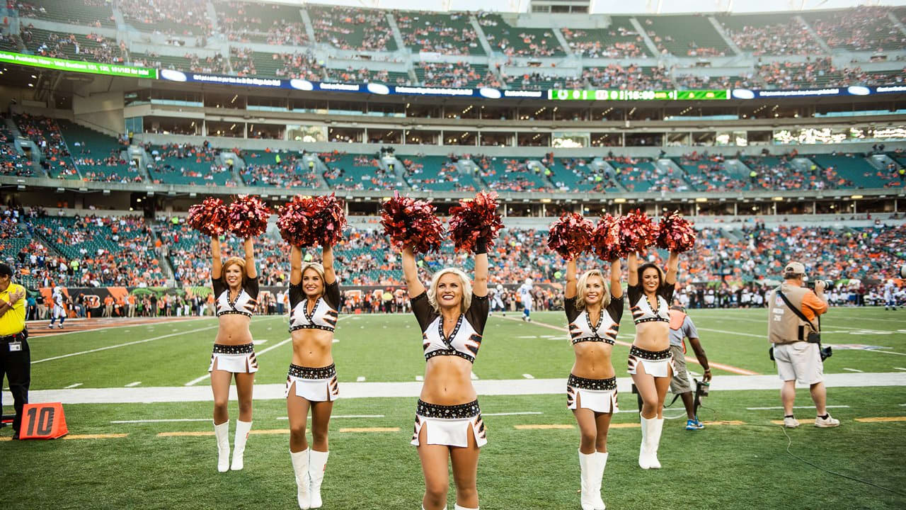 Ben-Gal Cheerleaders - Colts at Bengals