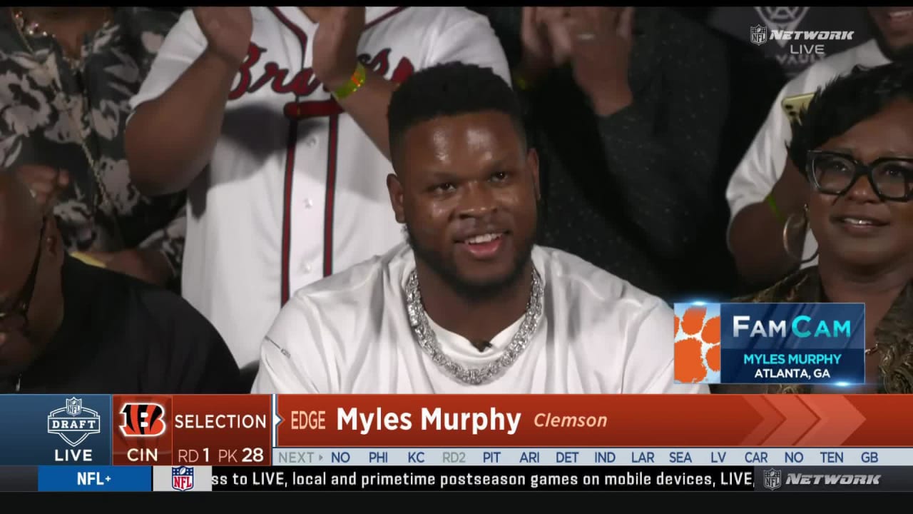 Bengals select Myles Murphy with No. 28 pick in 2023 draft