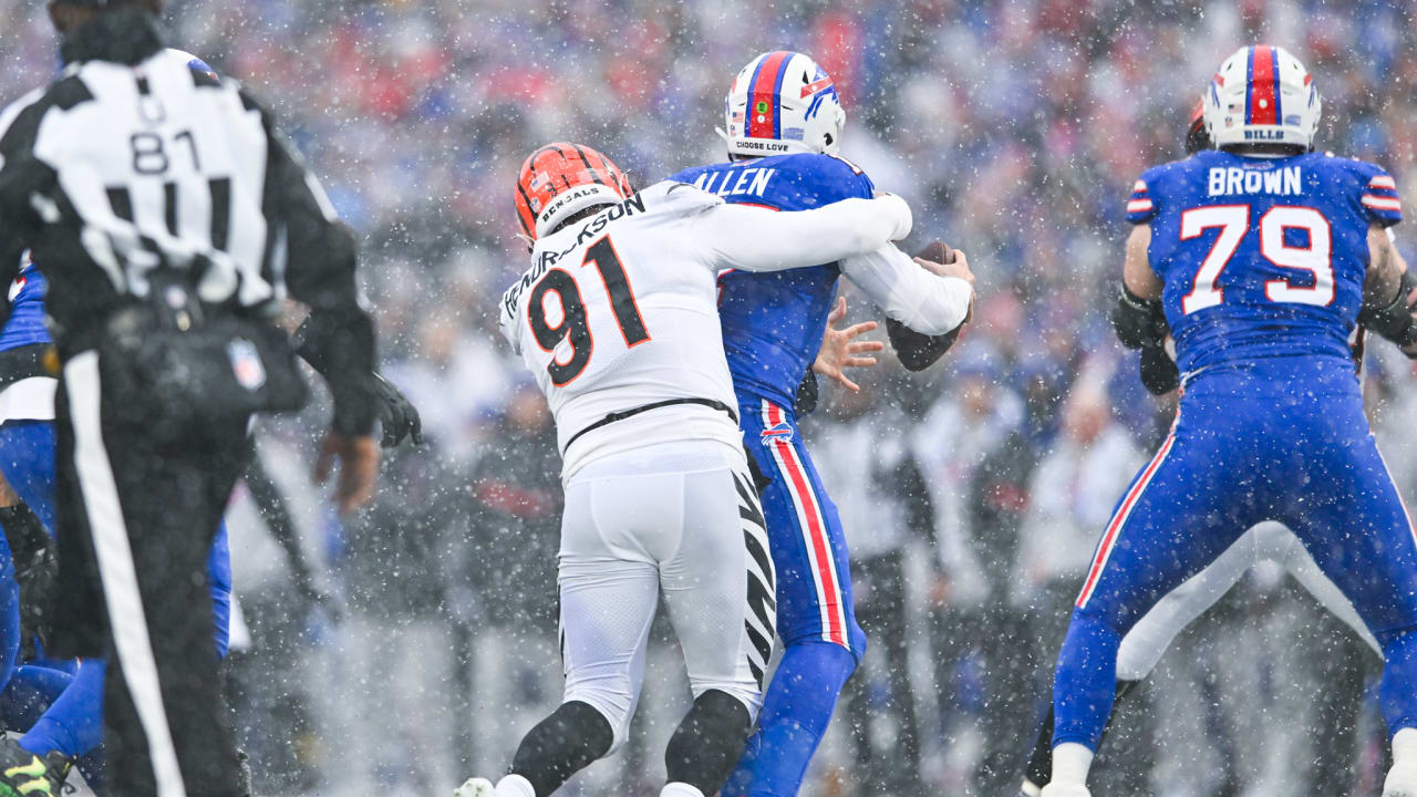 Trey Hendrickson Pass Rush | Divisional Bengals Highlights vs. Buffalo ...