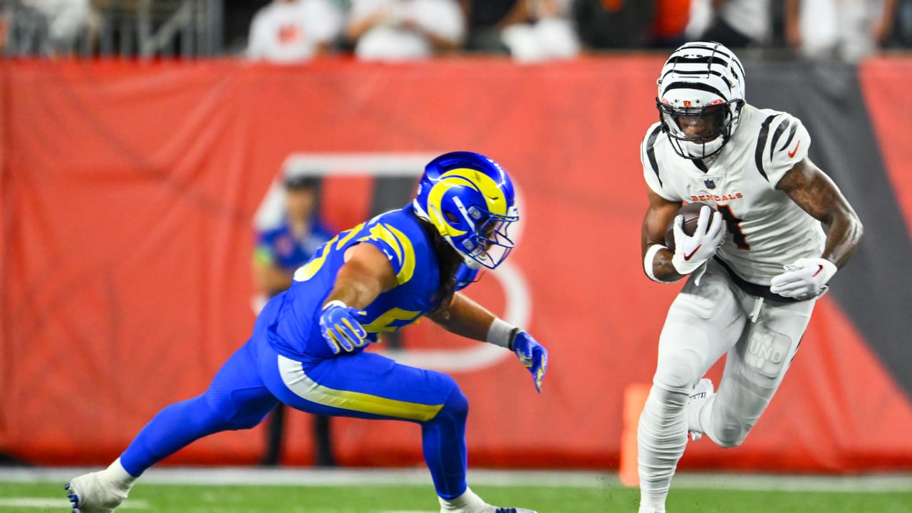 Ja'Marr Chase makes an impressive toe-dragging catch