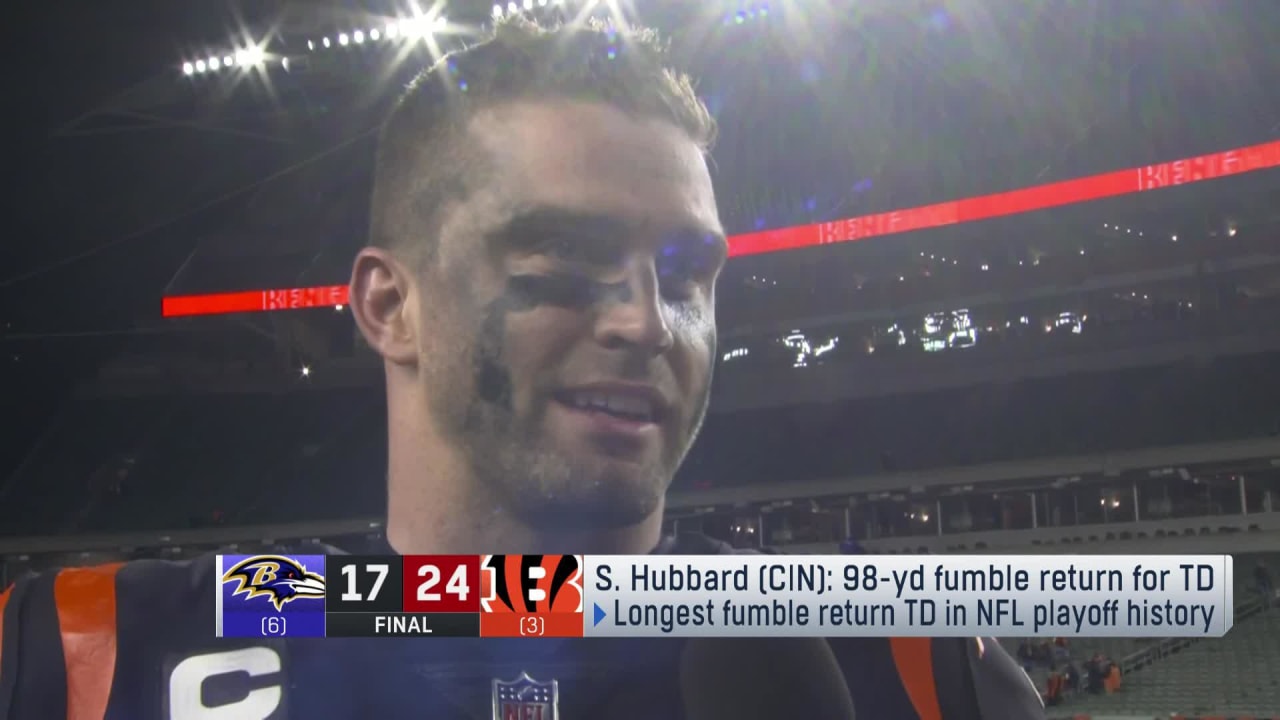 Sam Hubbard Postgame Comments | Wild Card Bengals Highlights vs. Baltimore Ravens