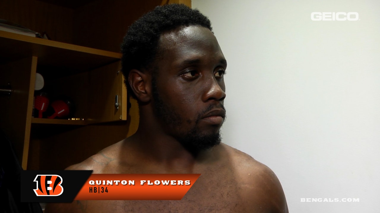 Flowers: "I feel good with everything that I put on tape"